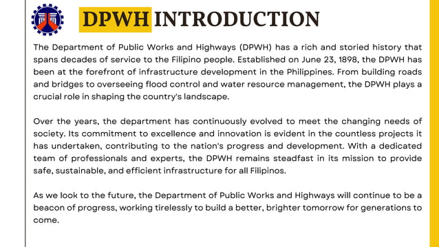 DPWH - DEPARTMENT OF PUBLIC WORKS AND HIGHWAYS | PDF | Civil ...