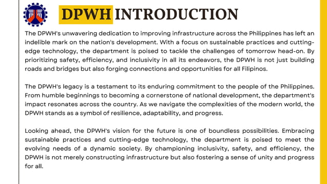DPWH - DEPARTMENT OF PUBLIC WORKS AND HIGHWAYS | PDF | Civil ...