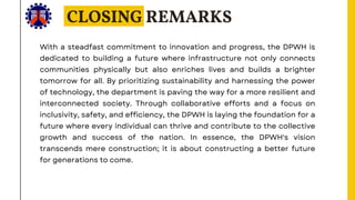 DPWH - DEPARTMENT OF PUBLIC WORKS AND HIGHWAYS | PDF