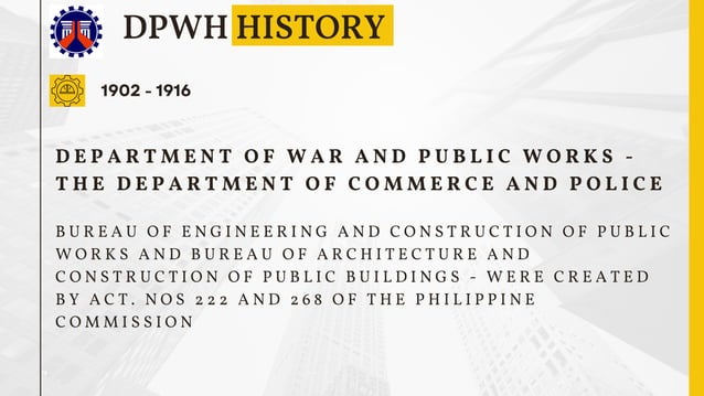 DPWH - DEPARTMENT OF PUBLIC WORKS AND HIGHWAYS | PDF | Civil ...