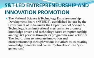 Department of science and technology | PPTX