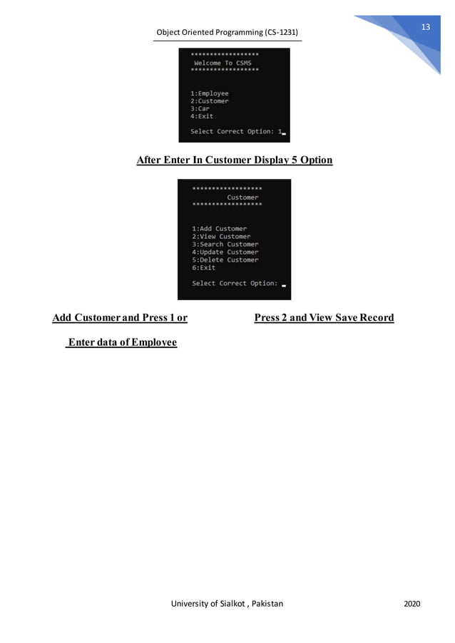 Car Showroom management System in c++
