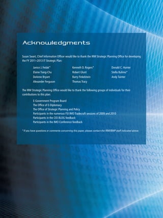 US Department of State’s Information Technology Strategic Plan | PDF ...