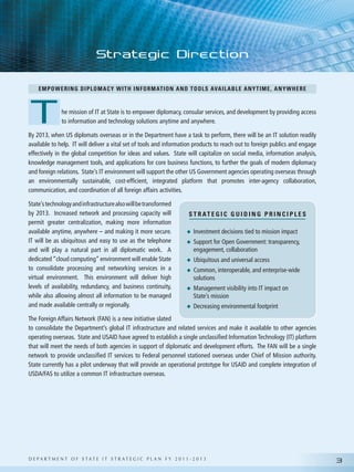 US Department of State’s Information Technology Strategic Plan | PDF ...