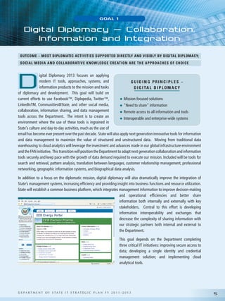 US Department of State’s Information Technology Strategic Plan | PDF ...