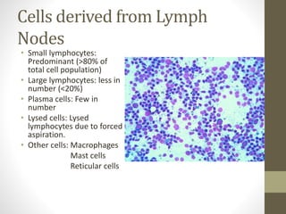 Lymph Node Impression smear cytology | PPTX