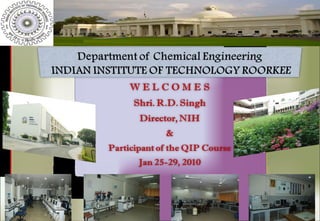 Department ppt_IIT Roorkee | PPS