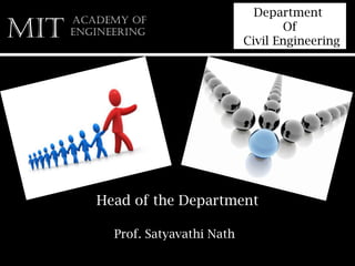 Format of Civil departmental presentation | PPTX