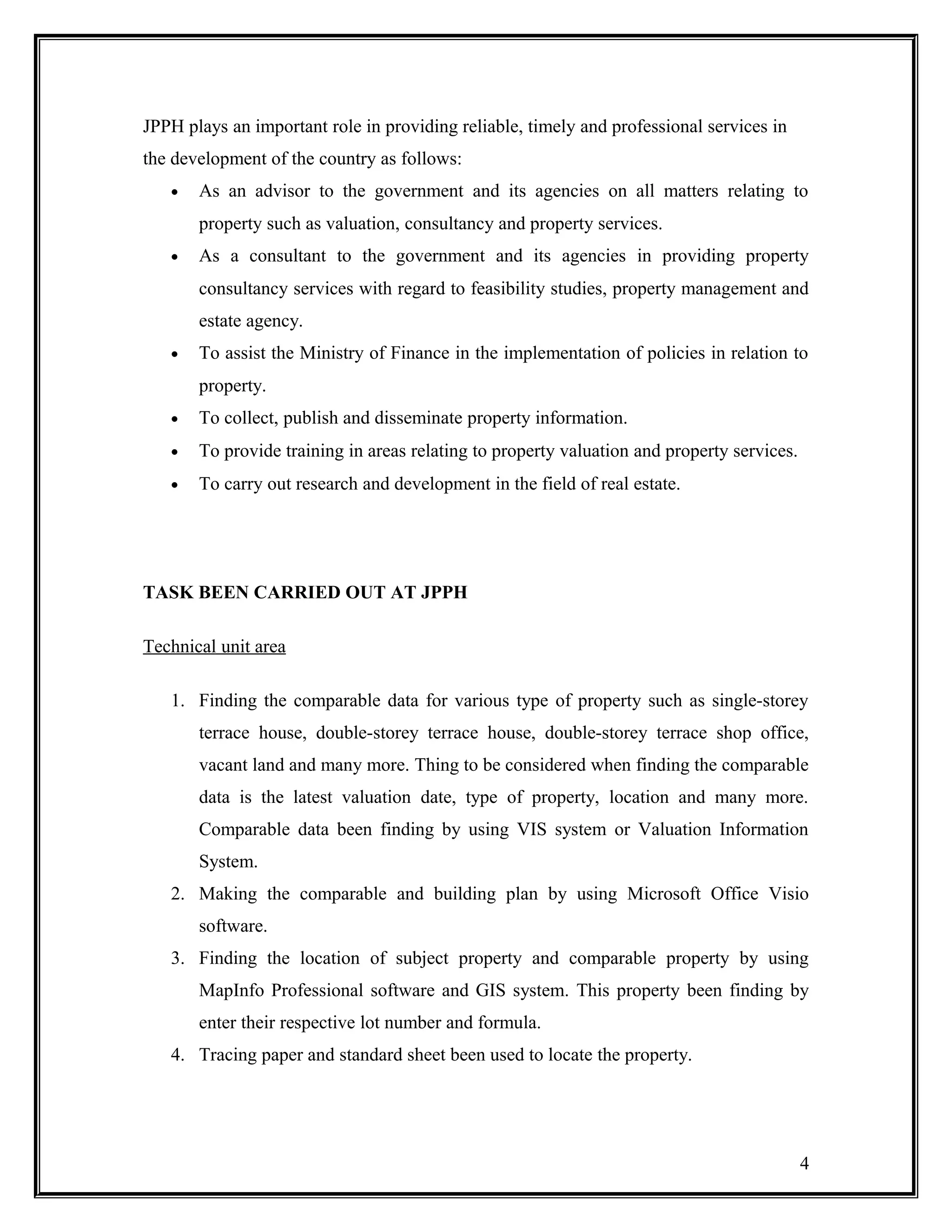 Department profile (1) | DOC