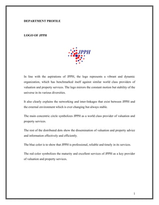 Department profile (1) | DOC