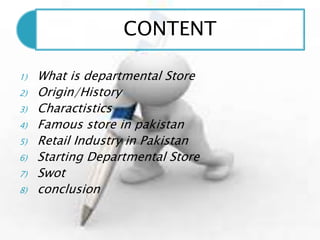 Department store p pt | PPTX