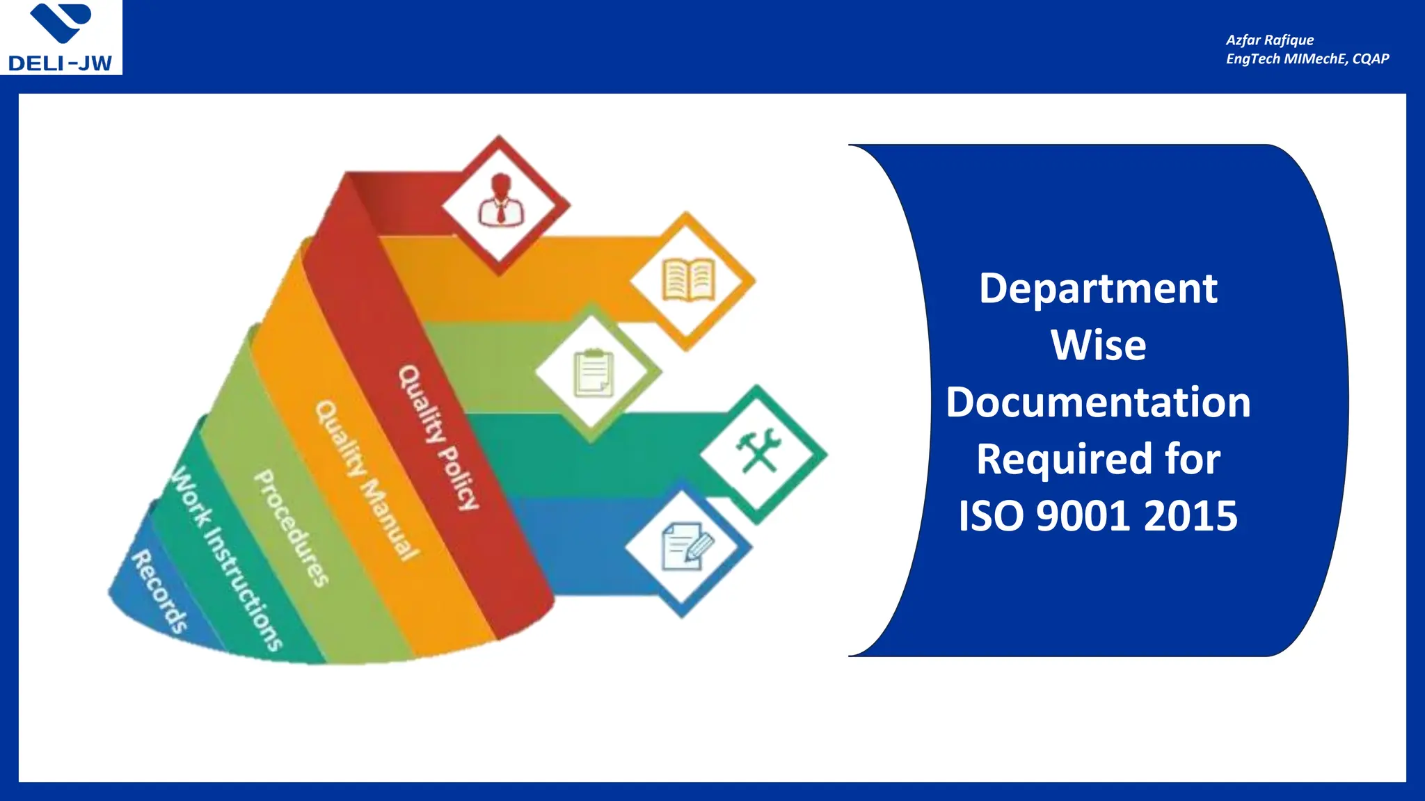 Department Wise Documentation Required for ISO 9001: 2015 | PDF