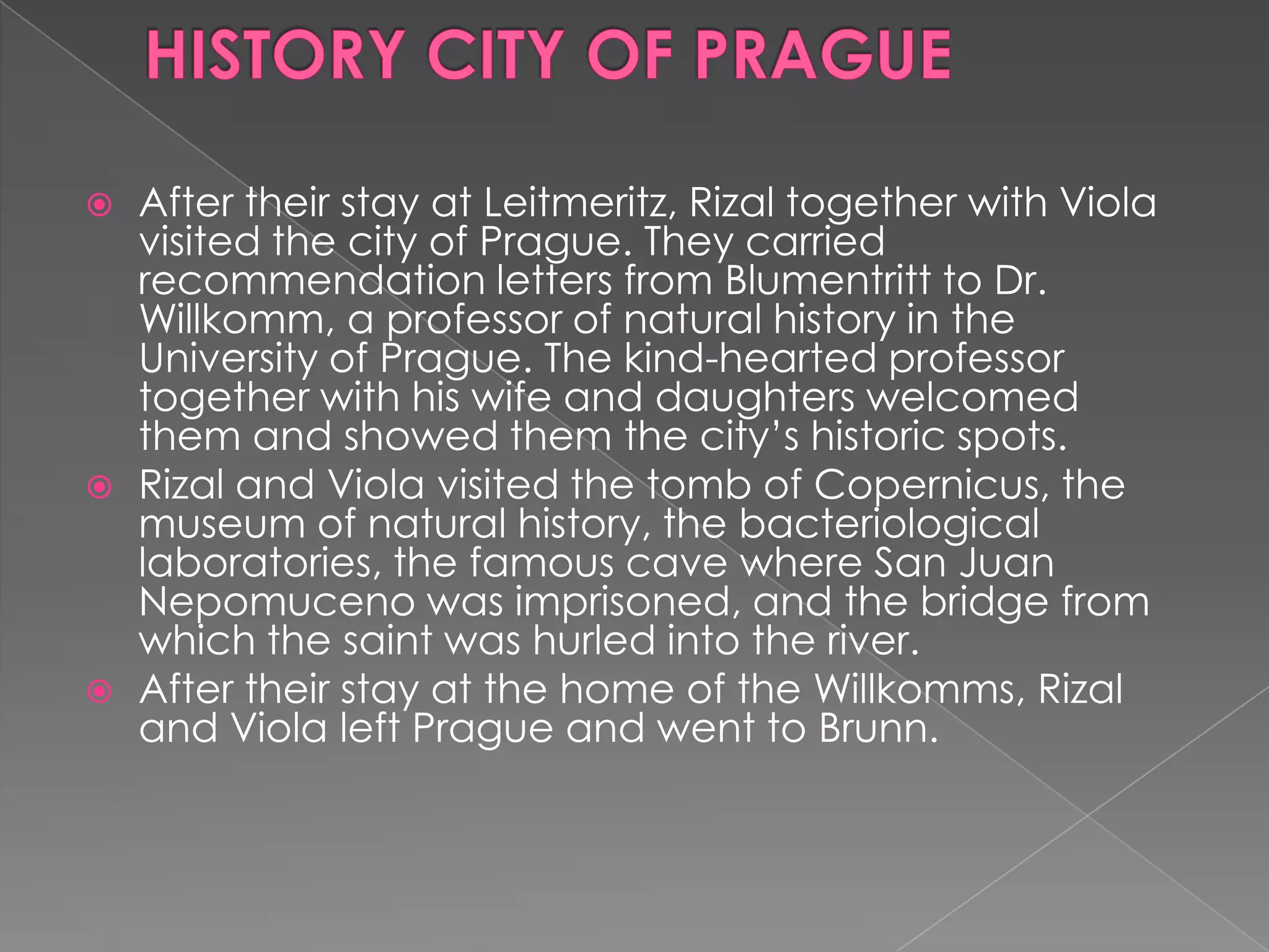 Departure for spain | PPTX