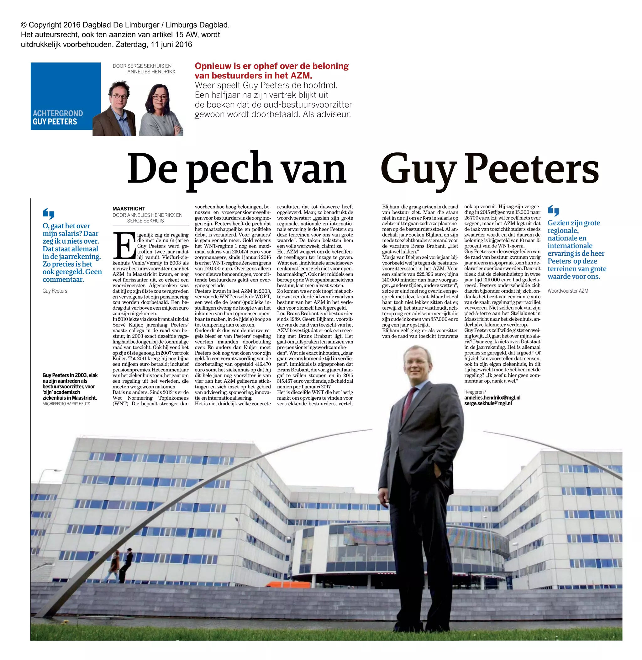De pech van Guy Peeters | PDF