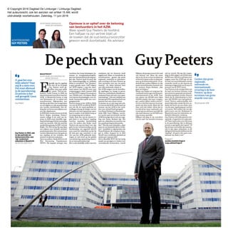De pech van Guy Peeters | PDF