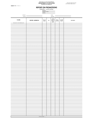 Dep ed form-18e-gi-giii-by-jonathanparanada | XLSX