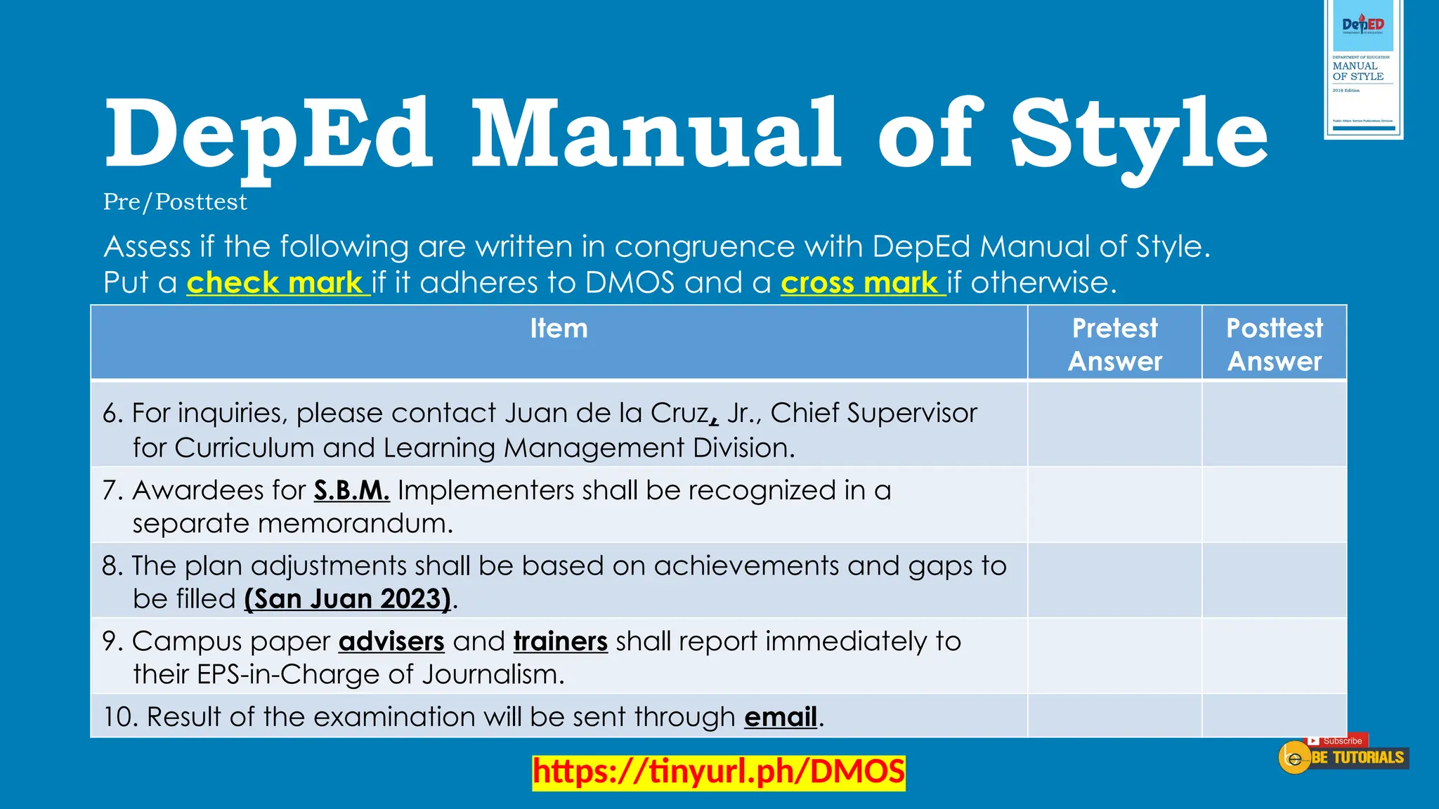 DepEd-Manual-of-Style-Part-2.pptx power poit | PPTX