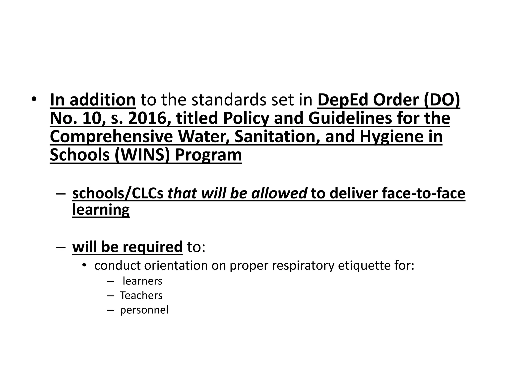 DepEd-O-R-D-E-R-No.-14-SERIES-2020-PRESENTATION-fINAL.pptx | Infectious ...