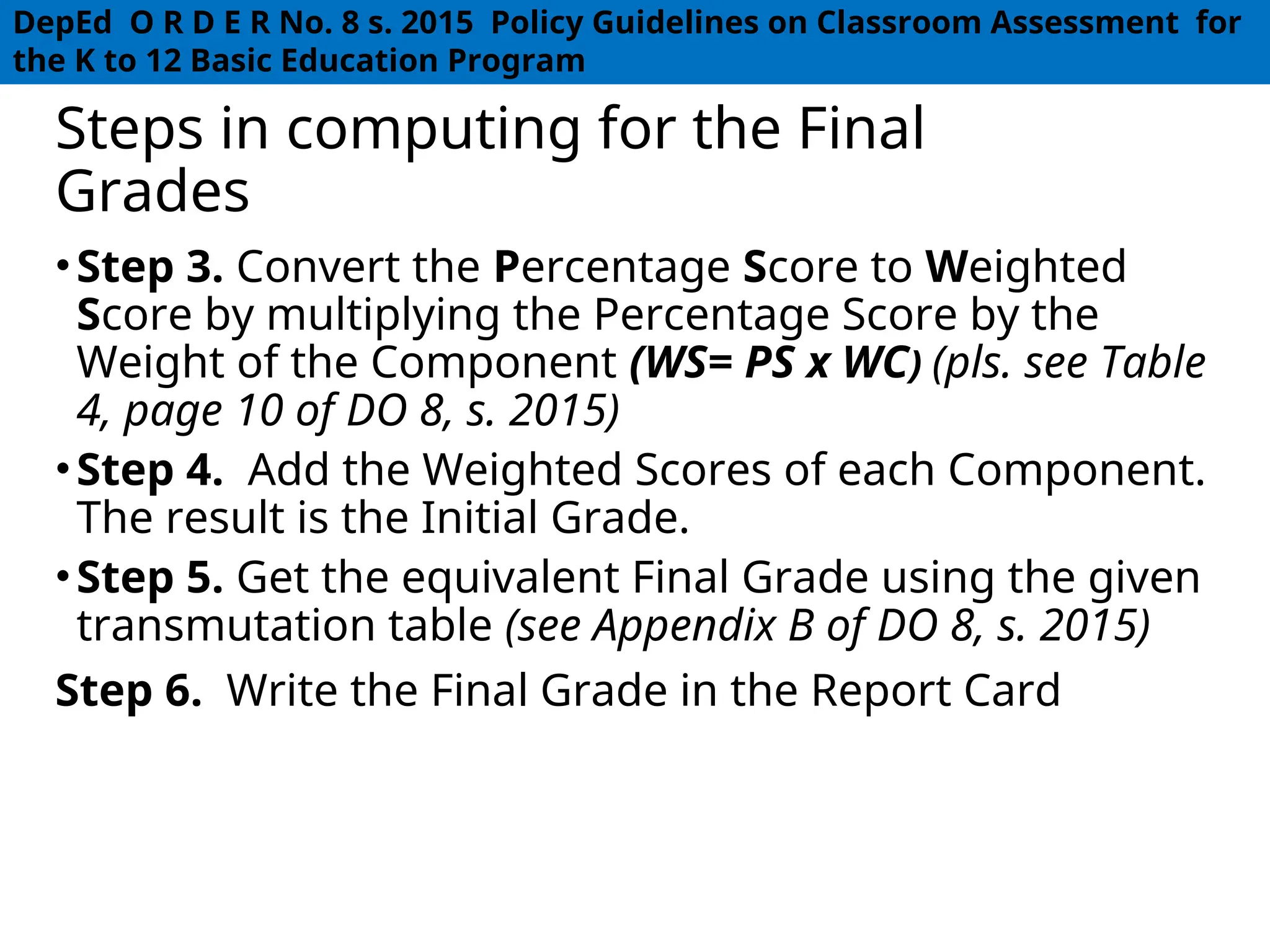 Deped-Order-No.08s.2015_A department order | PPT