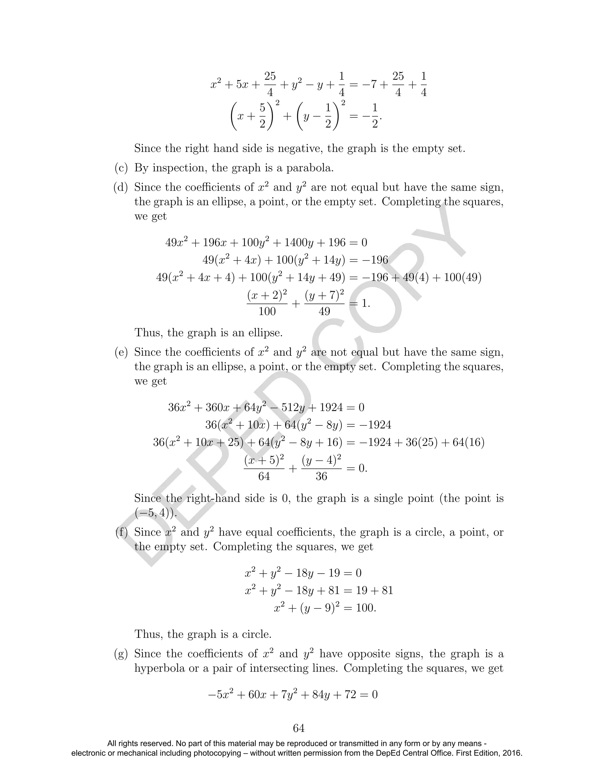 Pre calculus Grade 11 Learner's Module Senior High School | PDF