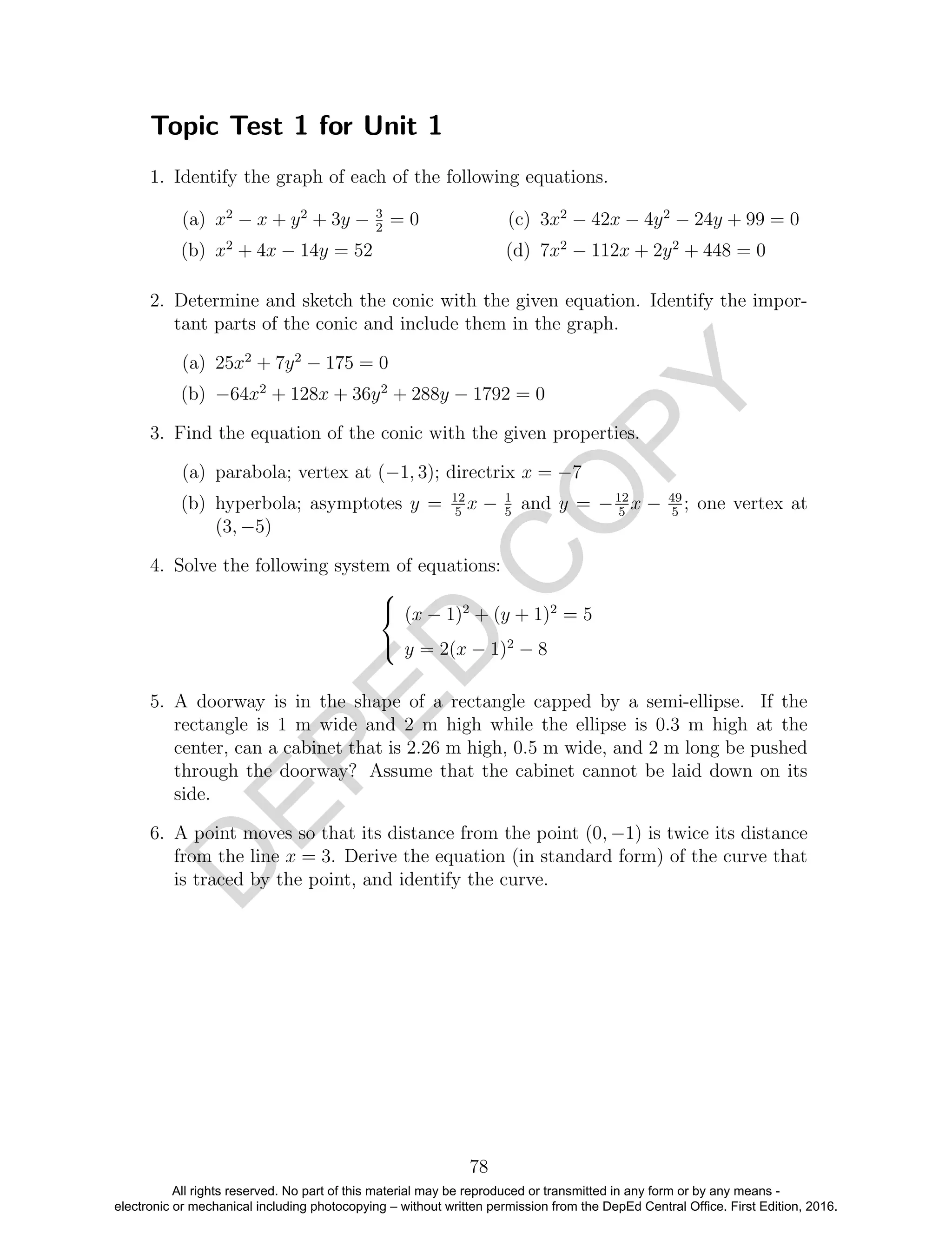 Pre calculus Grade 11 Learner's Module Senior High School | PDF