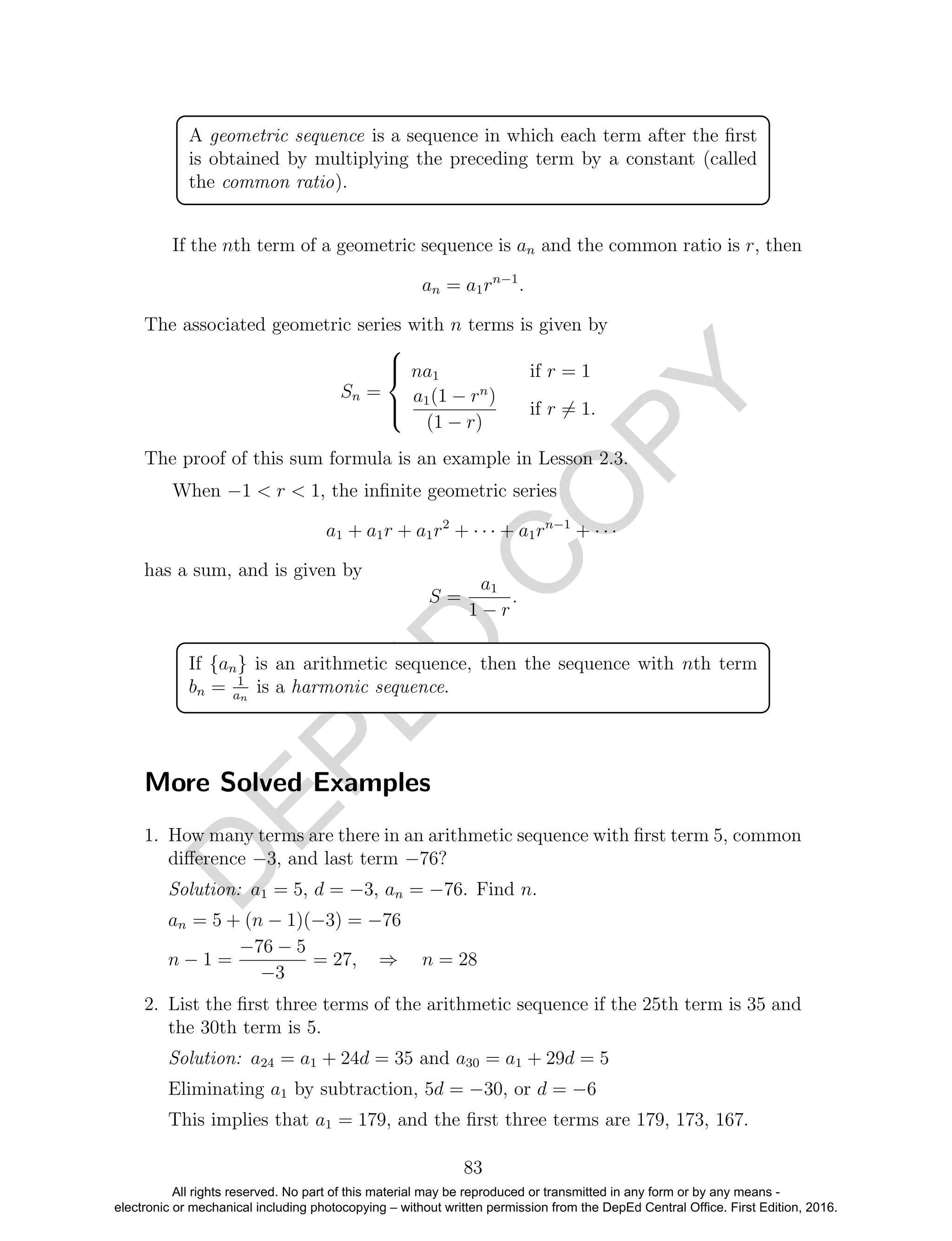 Pre calculus Grade 11 Learner's Module Senior High School | PDF