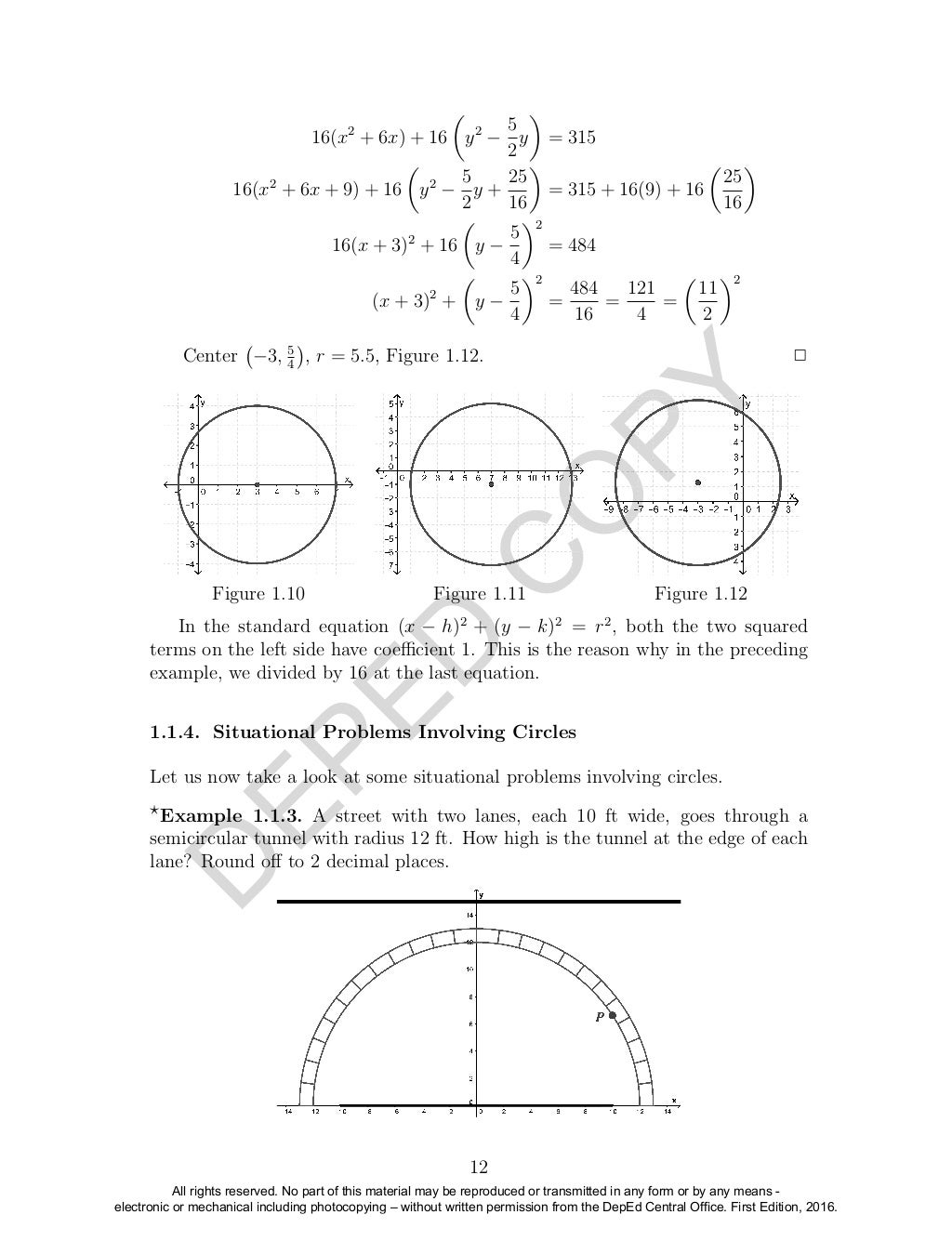 Pre calculus Grade 11 Learner's Module Senior High School