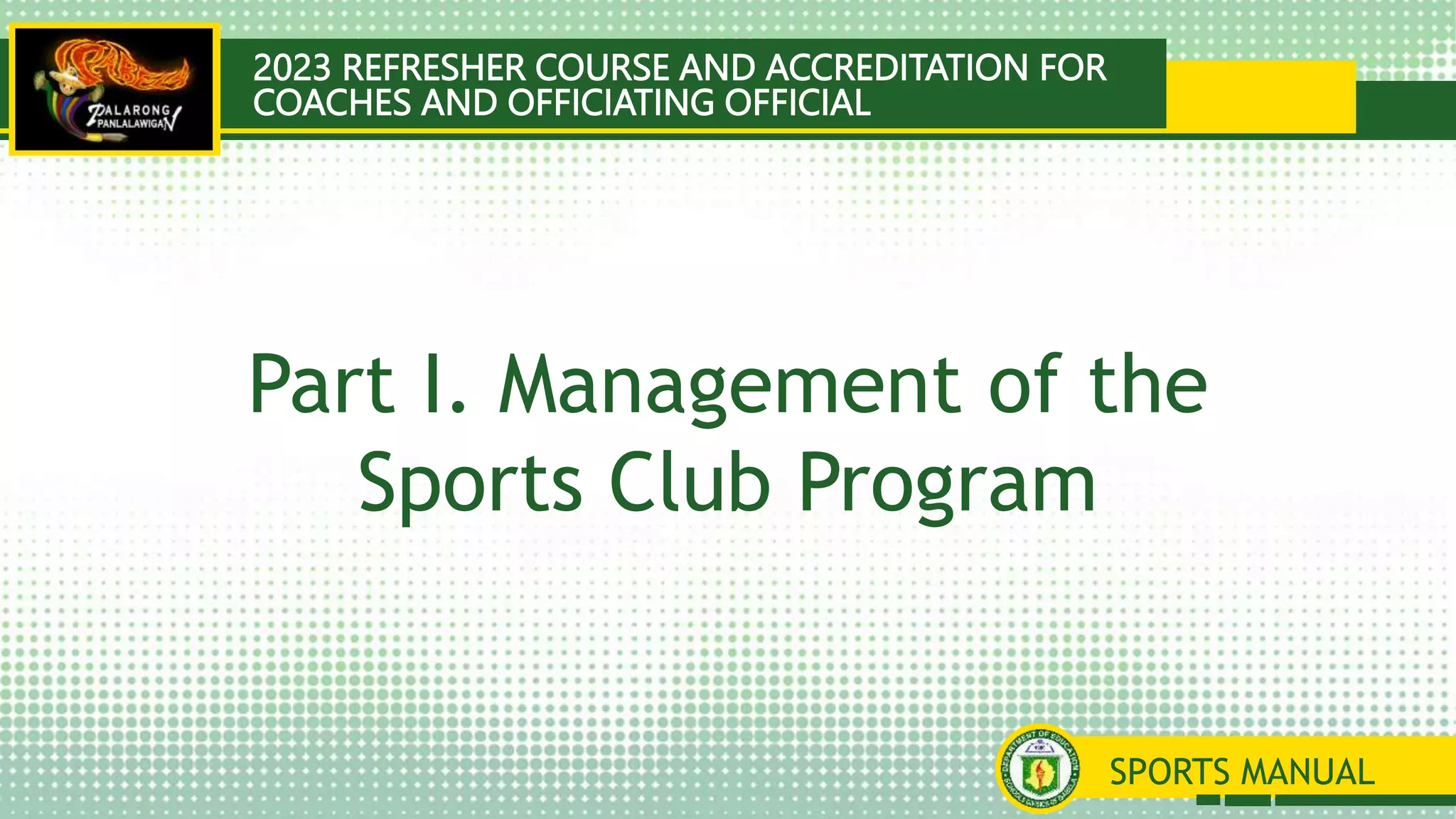 DepEd-Sports-Manual-Overview.pptx | Sports