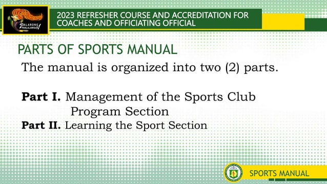 DepEd-Sports-Manual-Overview.pptx | Sports