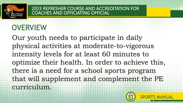 DepEd-Sports-Manual-Overview.pptx | Sports