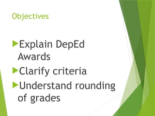 Comprehensive Guide to DepEd Grade Deliberation and Awards for SY 2025 ...
