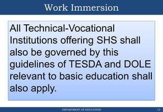 Deped career immersion | PDF