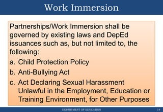 Deped career immersion | PDF