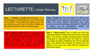 DepEd career guidance program module 8 | PPTX