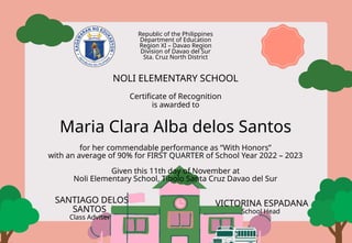 deped certificate borders free downloads | PPTX