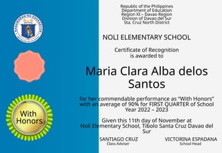 deped certificate borders free downloads | PPTX