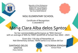 deped certificate borders free downloads | PPTX