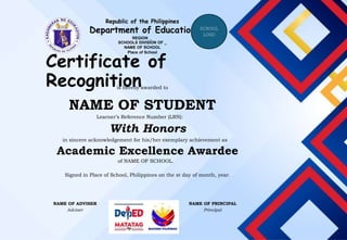 DepEd Certificates-......Recognition.pptx