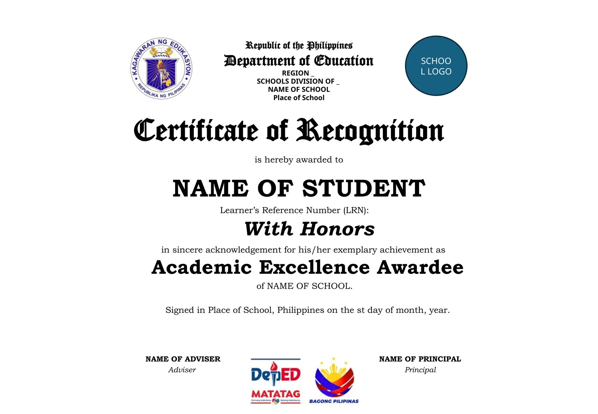 DepEd Certificates-Recognition sample.pptx