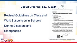 2025 DepED Department Order number 022, 2024 | PPTX