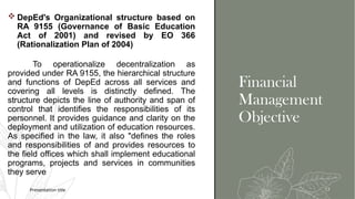DepEd Financial Management Objective and Framework.pptx