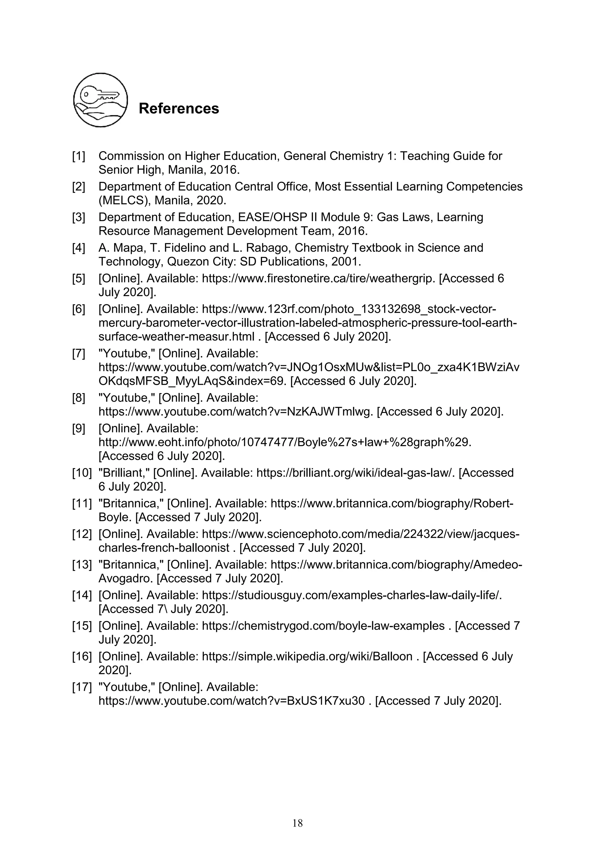 DepEd SHS STEM General Chemistry Modules Quarters 1-2 by CDO | PDF