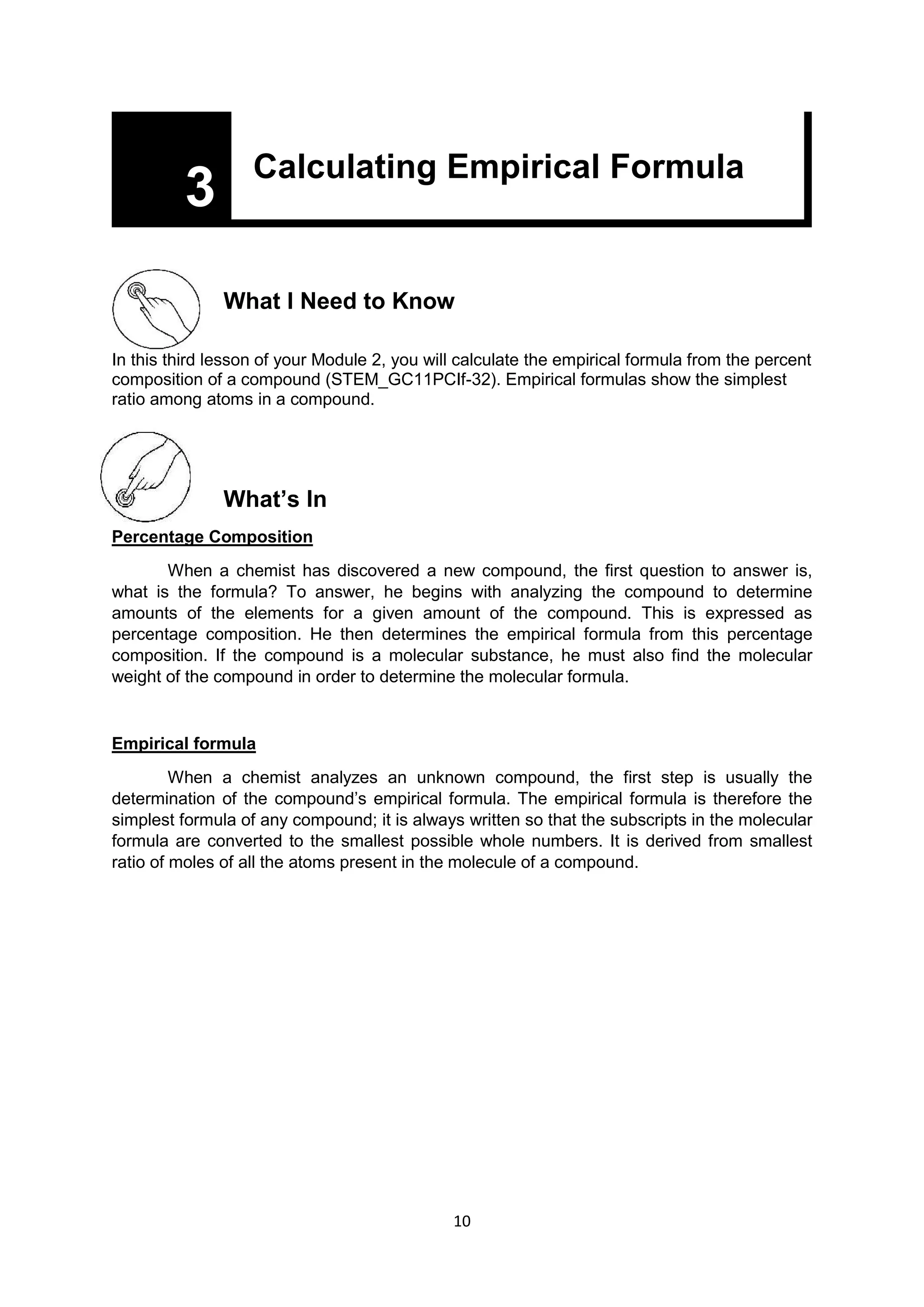 DepEd SHS STEM General Chemistry Modules Quarters 1-2 by CDO | PDF ...