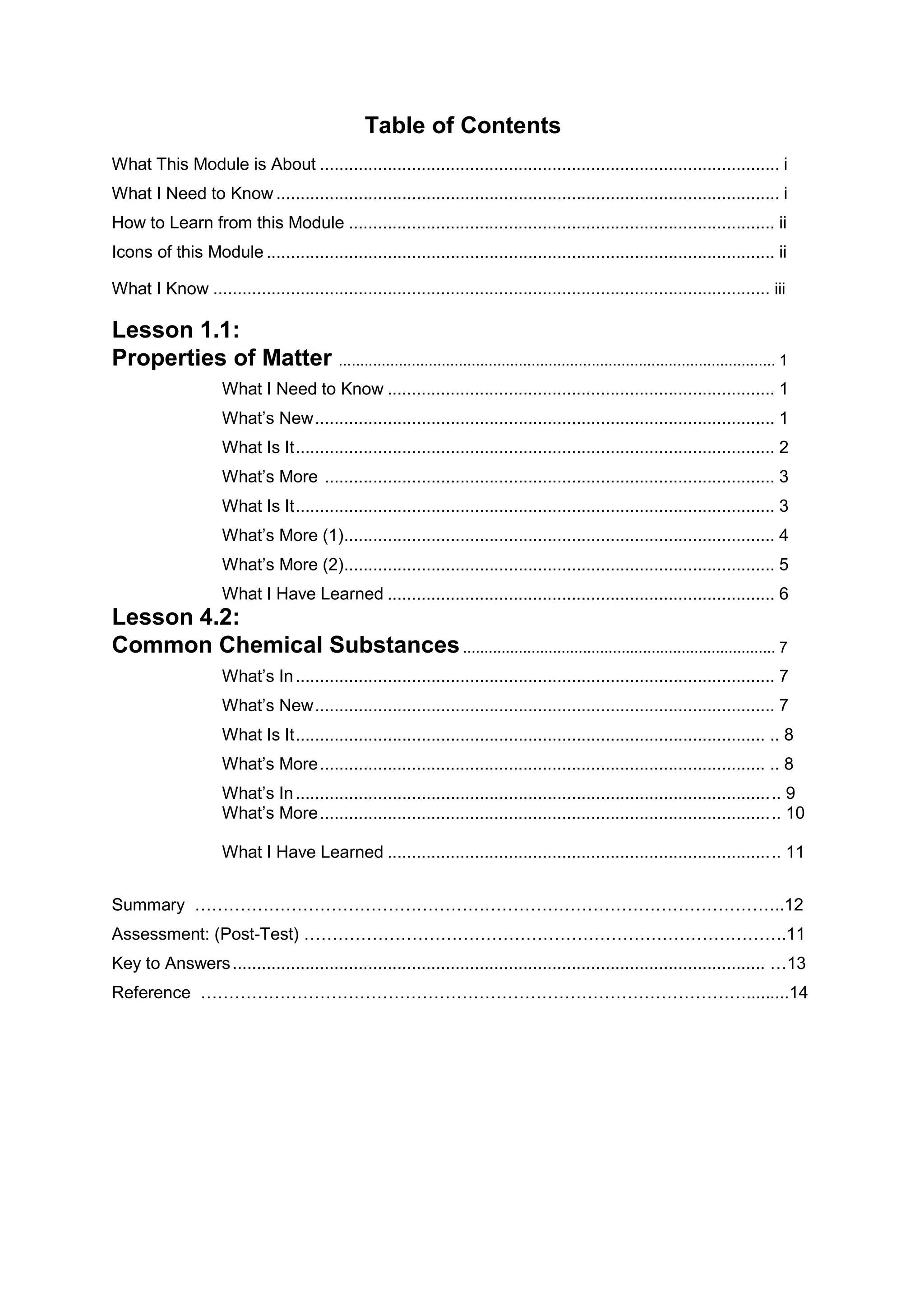 DepEd SHS STEM General Chemistry Modules Quarters 1-2 by CDO | PDF ...