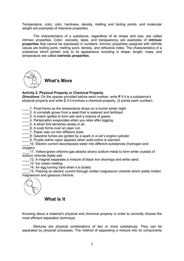 DepEd SHS STEM General Chemistry Modules Quarters 1-2 by CDO | PDF ...