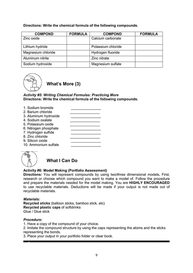 DepEd SHS STEM General Chemistry Modules Quarters 1-2 by CDO | PDF ...