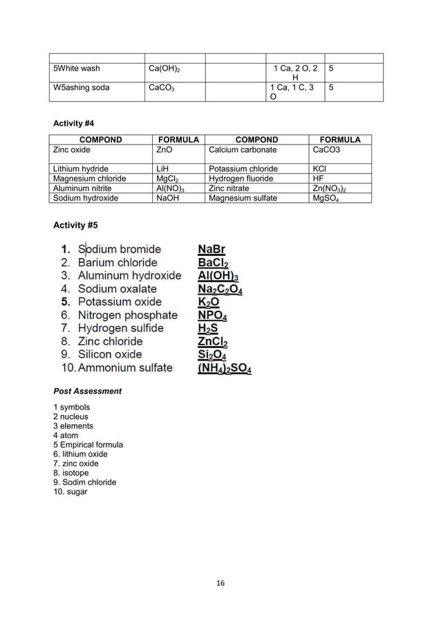 DepEd SHS STEM General Chemistry Modules Quarters 1-2 by CDO | PDF ...