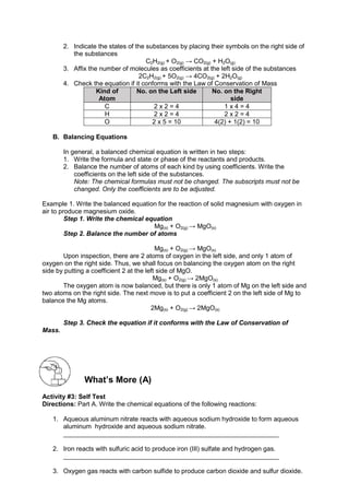 DepEd SHS STEM General Chemistry Modules Quarters 1-2 by CDO | PDF