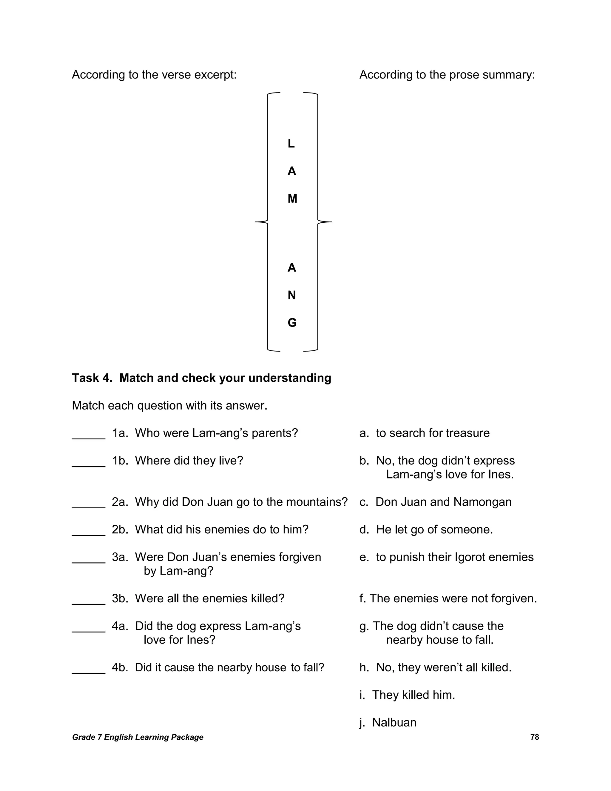 Deped grade 7 english module 1st quarter | PDF