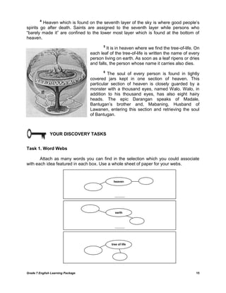 Deped grade 7 english module 1st quarter | PDF